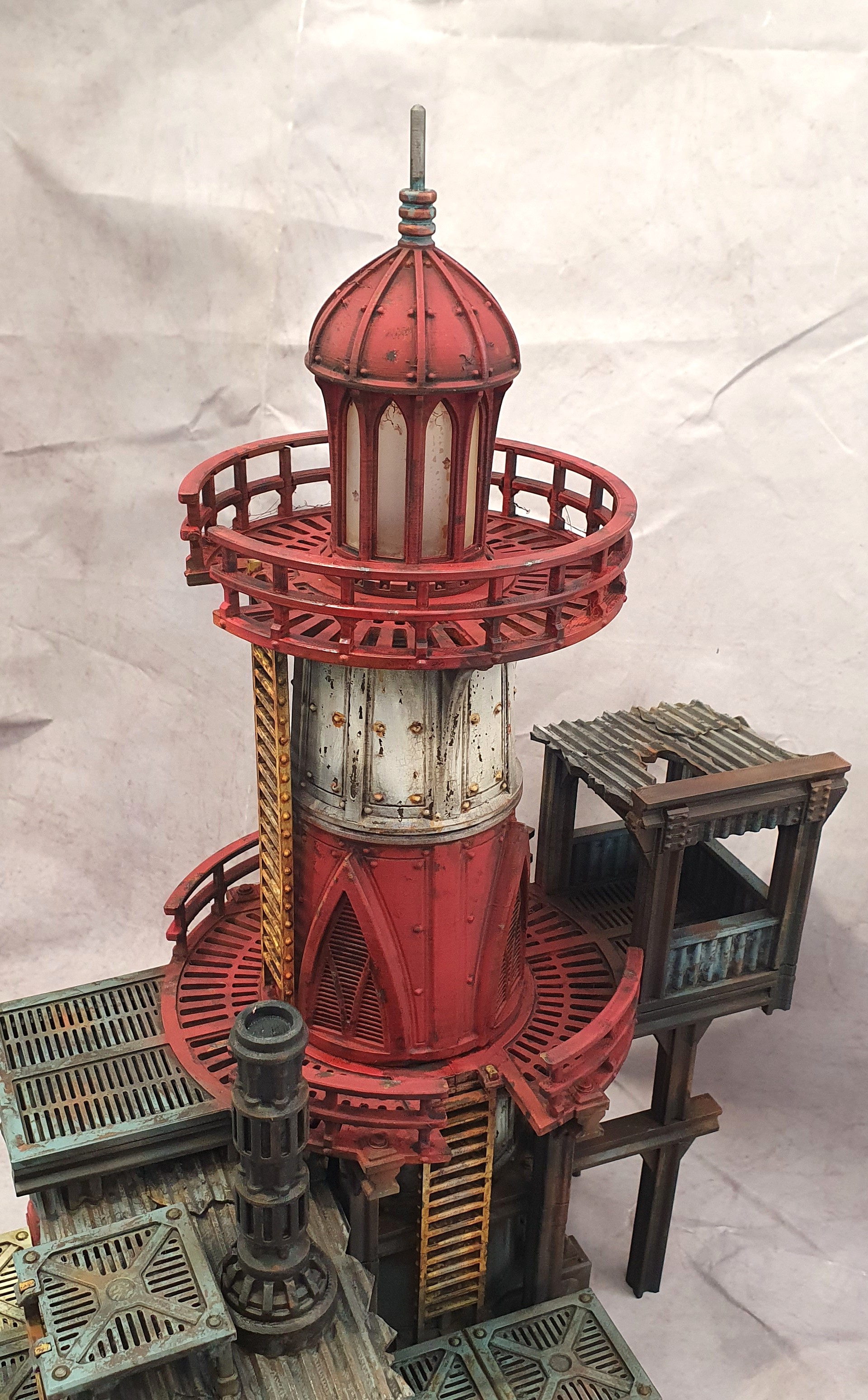 3D Printable Scum City - Lighthouse by Tesseract Tomb