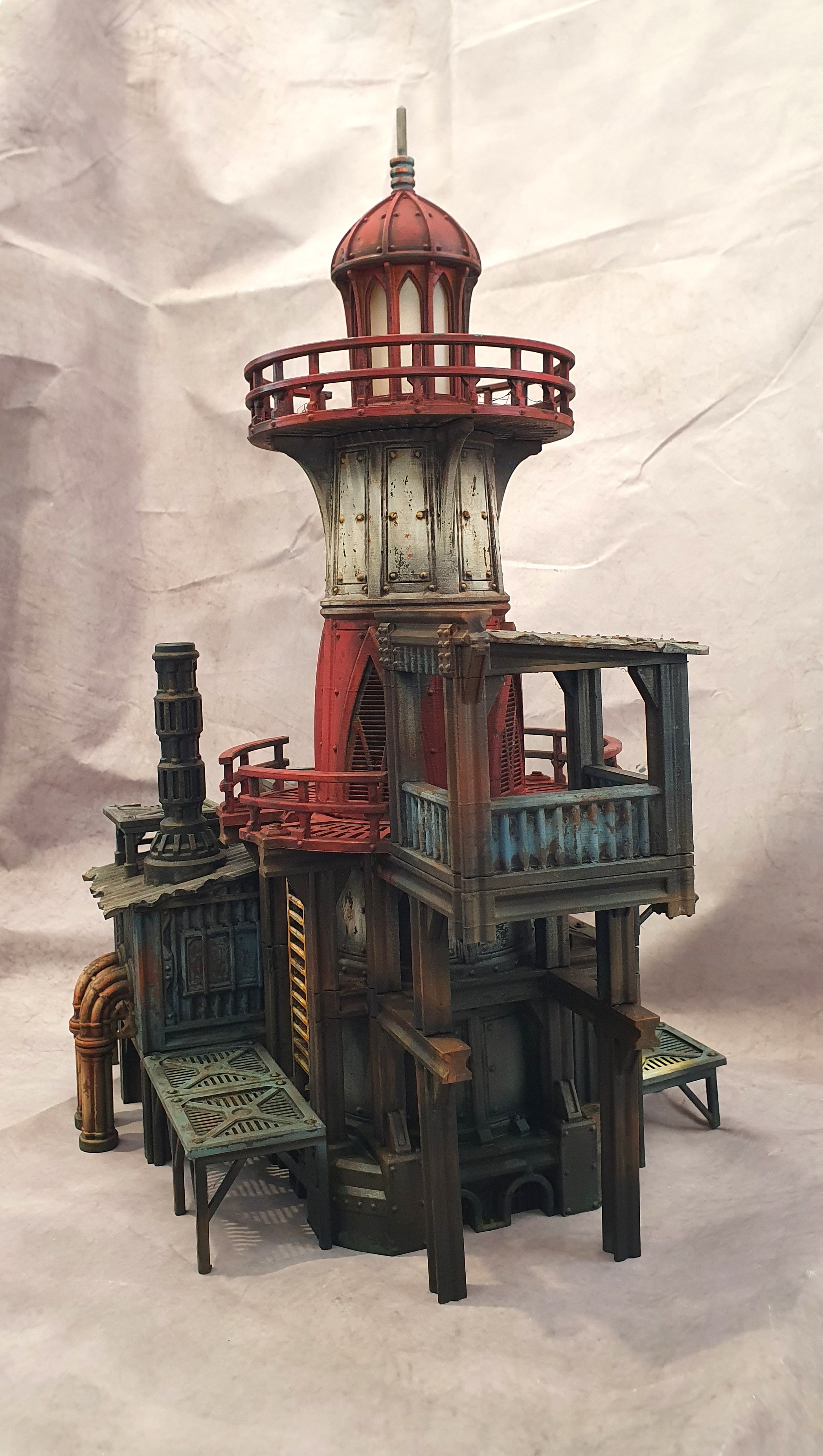 3D Printable Scum City - Lighthouse by Tesseract Tomb