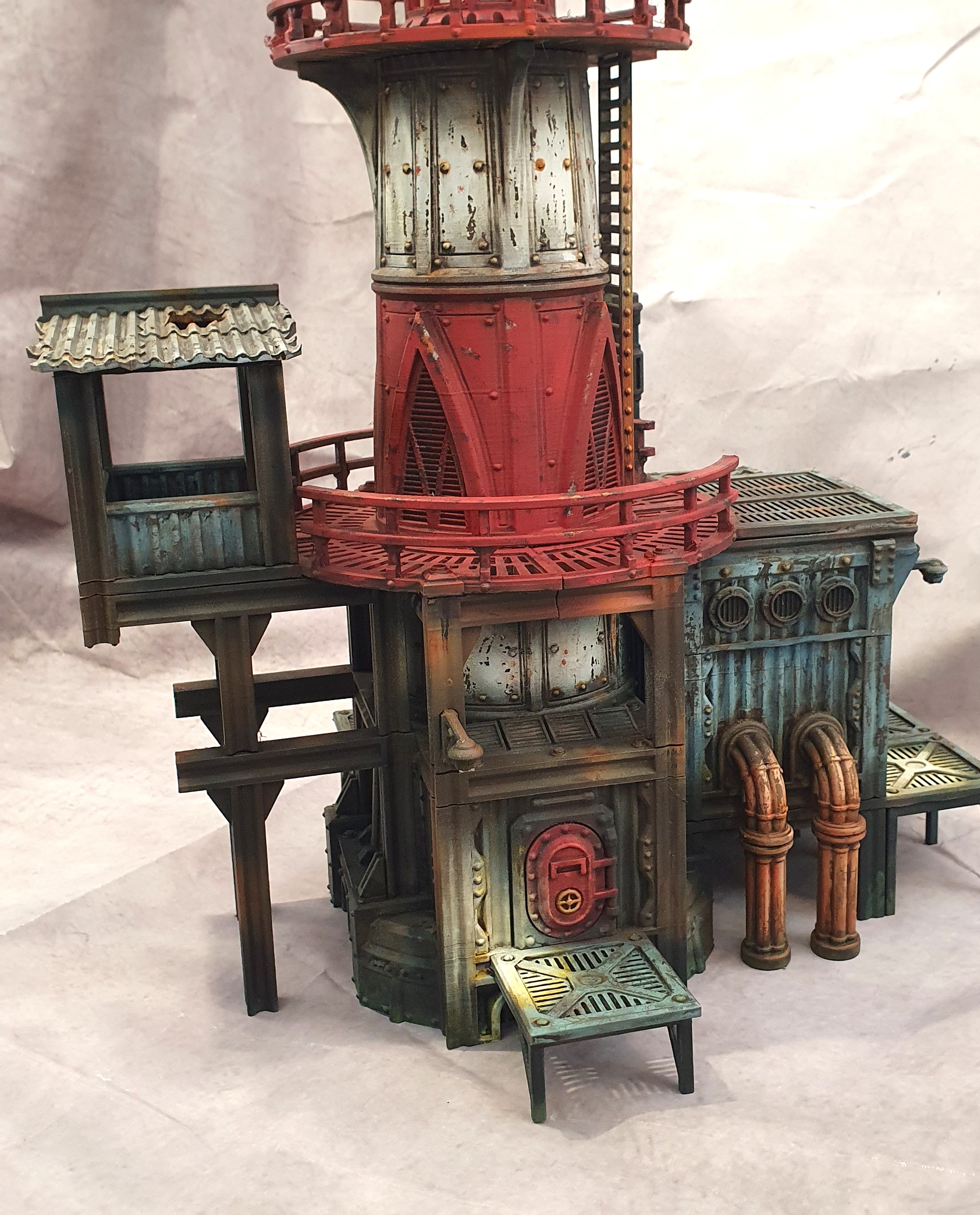 3D Printable Scum City - Lighthouse by Tesseract Tomb