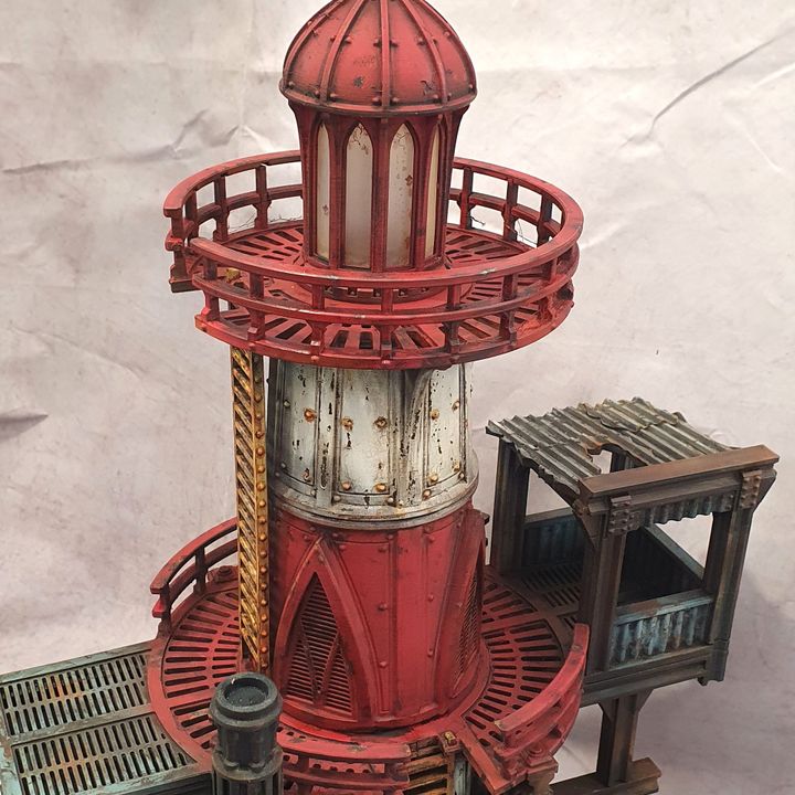 3D Print of Scum City - Lighthouse by EyeCon74