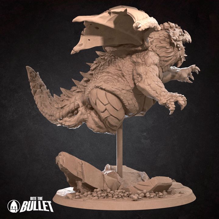 3D Printable Chonky Dragon (Forge Boss) by Bite the Bullet
