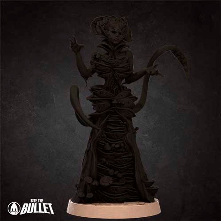 3D Printable Zuggy, Queen of Fungi (2 Versions) by Bite the Bullet