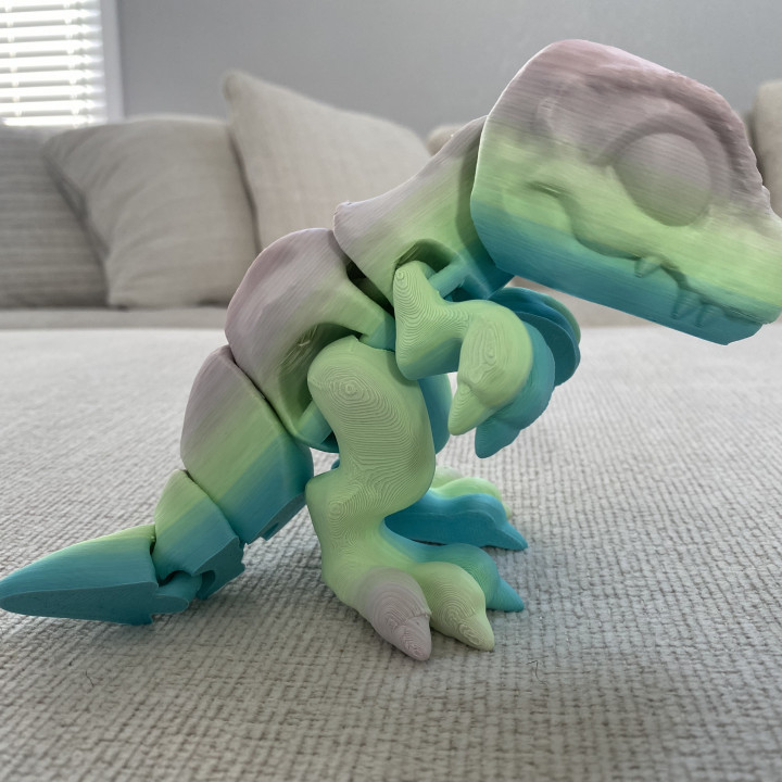 3D Print of Tiny T-Rex by mlee1995