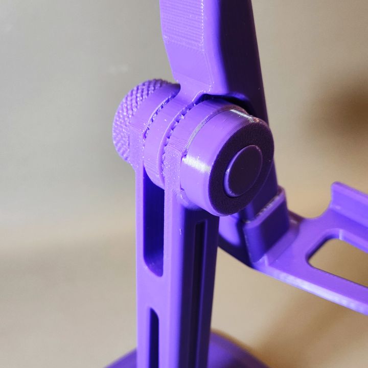3D Printable Adjustable Tablet Stand 2 by MING