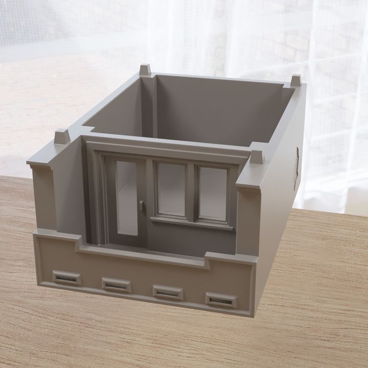 3D Printable Vietnam Urban Building (VUBT1) - Wargaming Terrain by ...