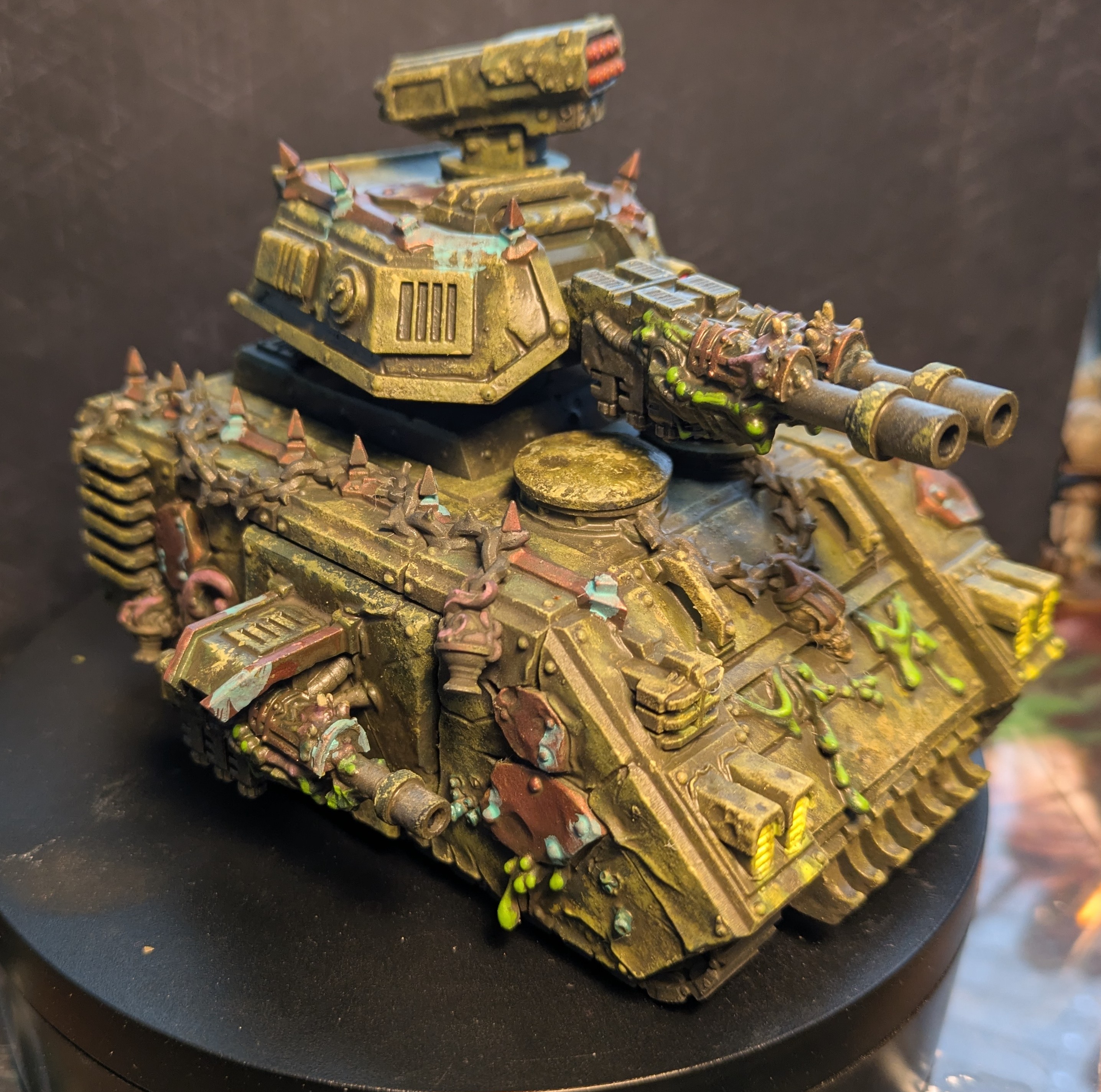3D Printable Chaos Plague - Battle Tank Multipart Set by WildMesh