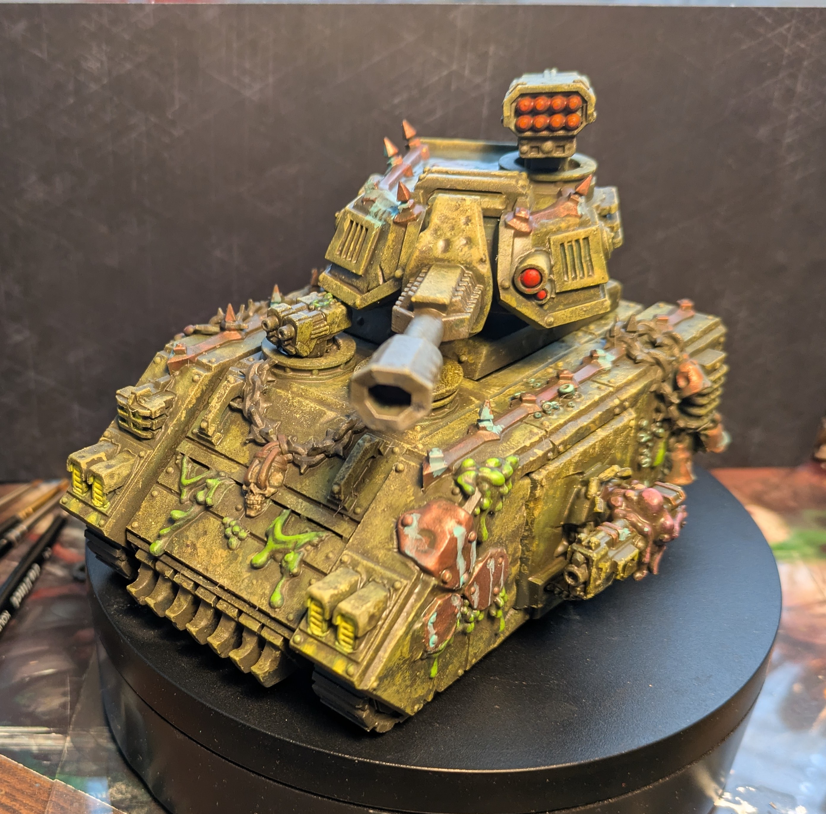 3D Printable Chaos Plague - Battle Tank Multipart Set by WildMesh