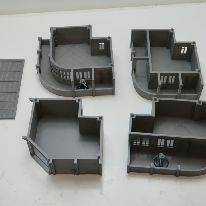 3D Printable Vietnam Urban Building (VUBT3) - Wargaming Terrain by ...