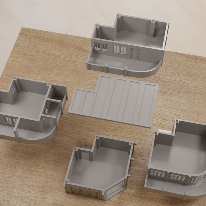 3D Printable Vietnam Urban Building (VUBT3) - Wargaming Terrain by ...