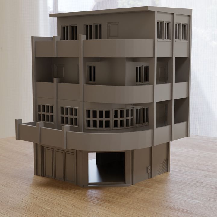 3D Printable Vietnam Urban Building (VUBT3) - Wargaming Terrain by ...