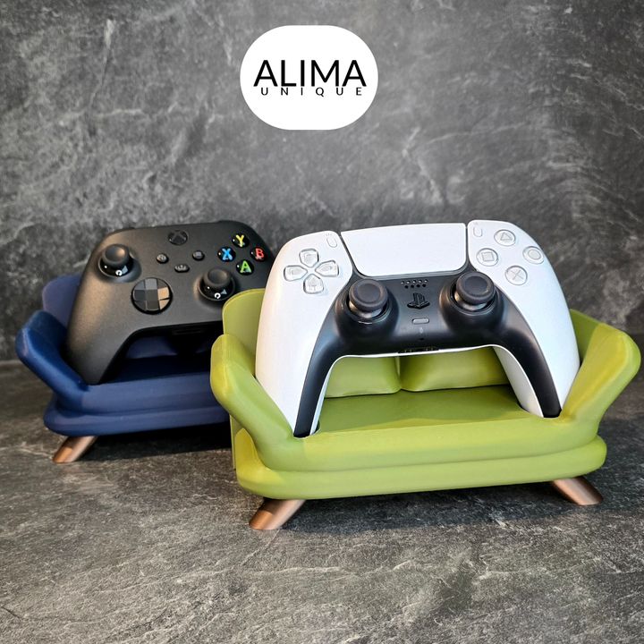 3D Printable Chill sofa for controller PS5 / XBOX series X/S by ALIMA ...