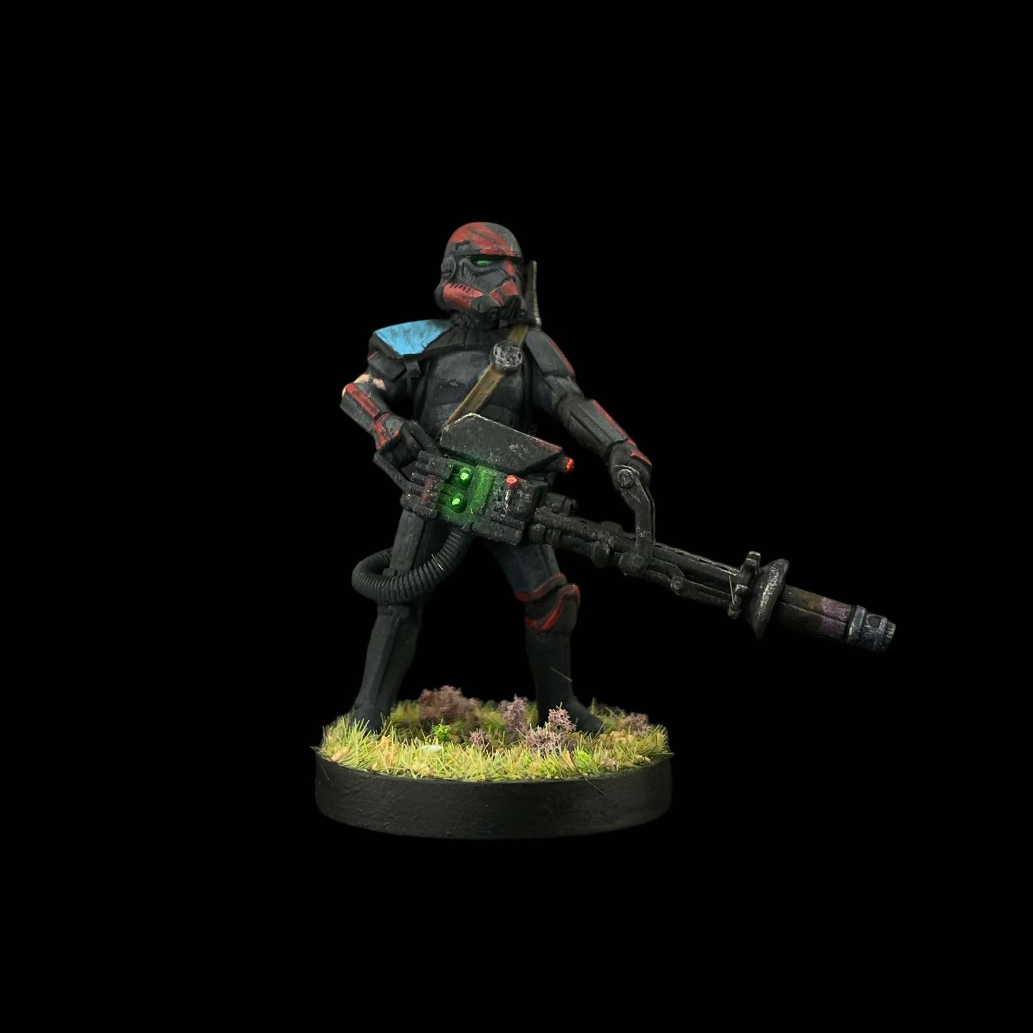 3D Printable Imperial Defender- Heavy Gunner by Dark Fire Designs