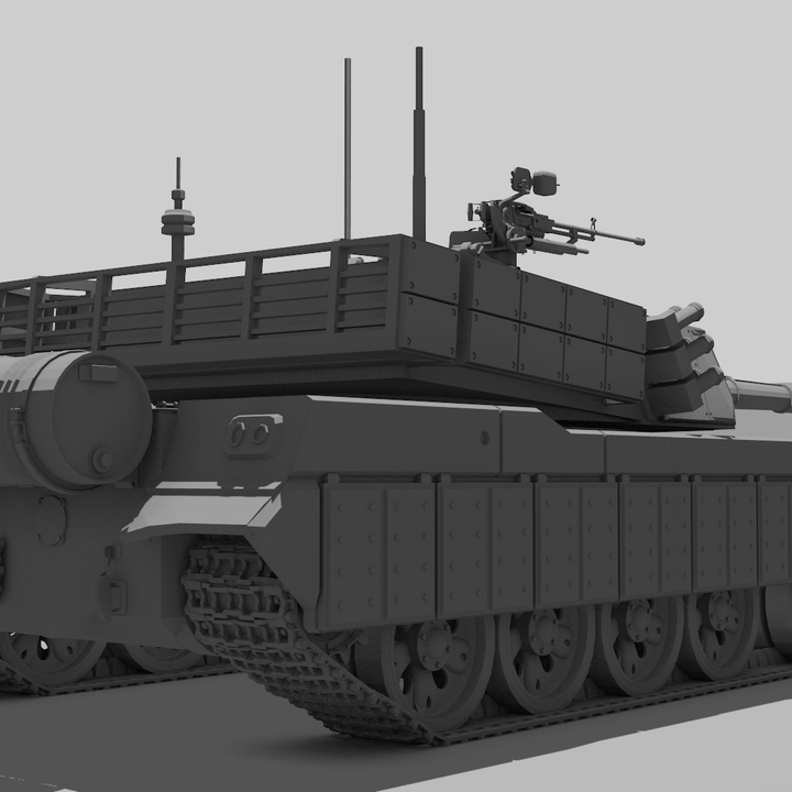 3D Printable VT 3 / Type 59G - 125 MBT by The Military Industrial Complex