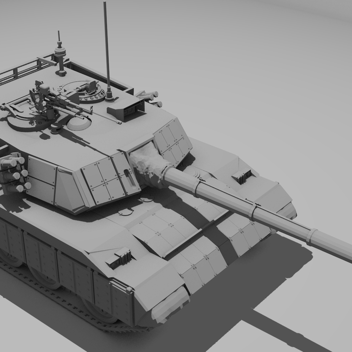 3D Printable VT 3 / Type 59G - 125 MBT by The Military Industrial Complex