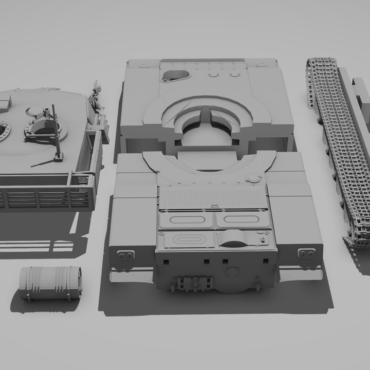 3D Printable VT 3 / Type 59G - 125 MBT by The Military Industrial Complex