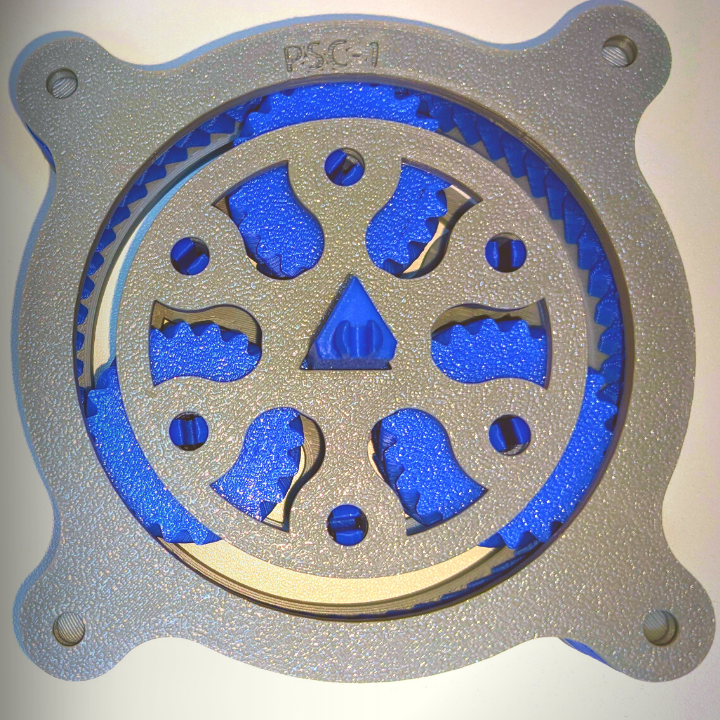 3D Printable Gearfinity Planetary Gear Stage by Justin Headley