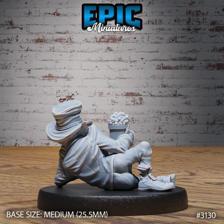 3D Printable Leprechaun Laying / Mysterious Fey / Treasure Hunter ...