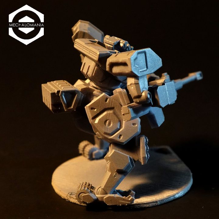 3D Printable Cossack BCV: Anti Material Rifle (Mech) by Rattapoom ...