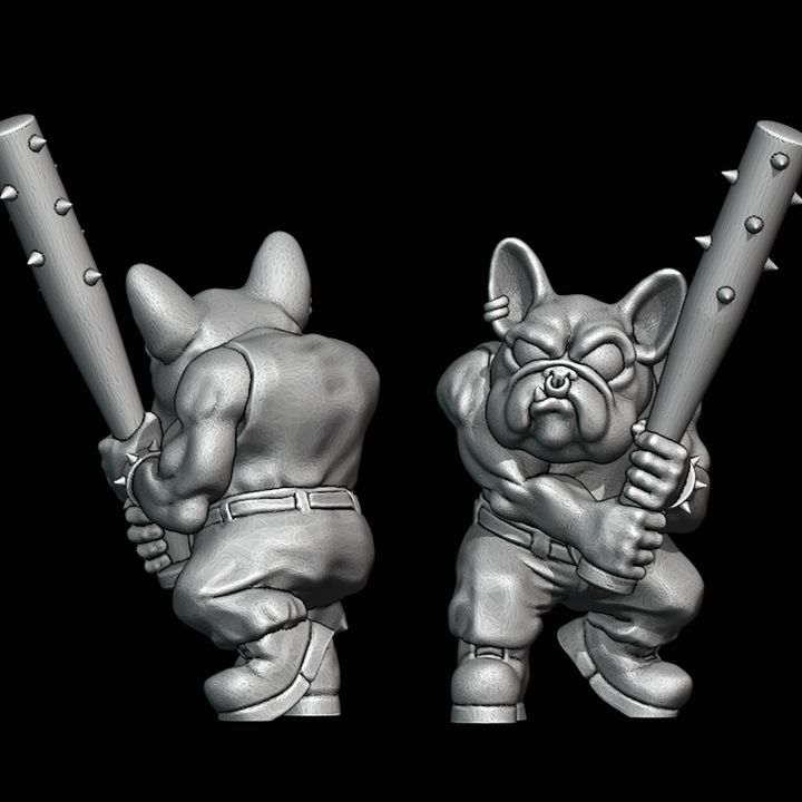 3D Printable Mutant Bandits - The Beef Boys by Red Nebular