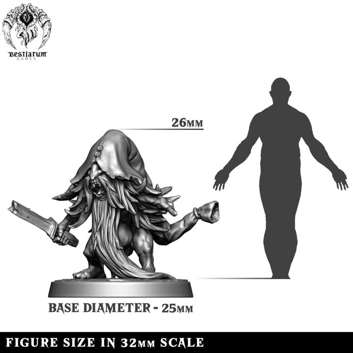 3D Printable Redcap Gnomes x3 | Dark Forest | Demons by Bestiarum ...