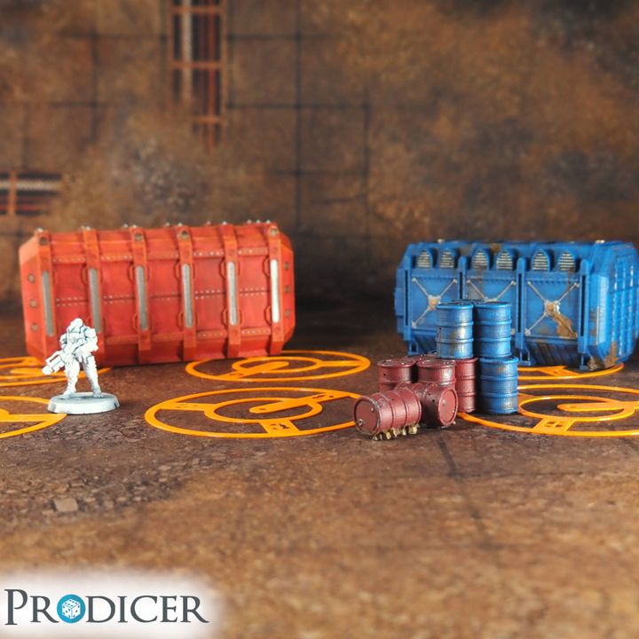 3D Printable K-Team Mission Objective Marker Set - compatible with Kill ...