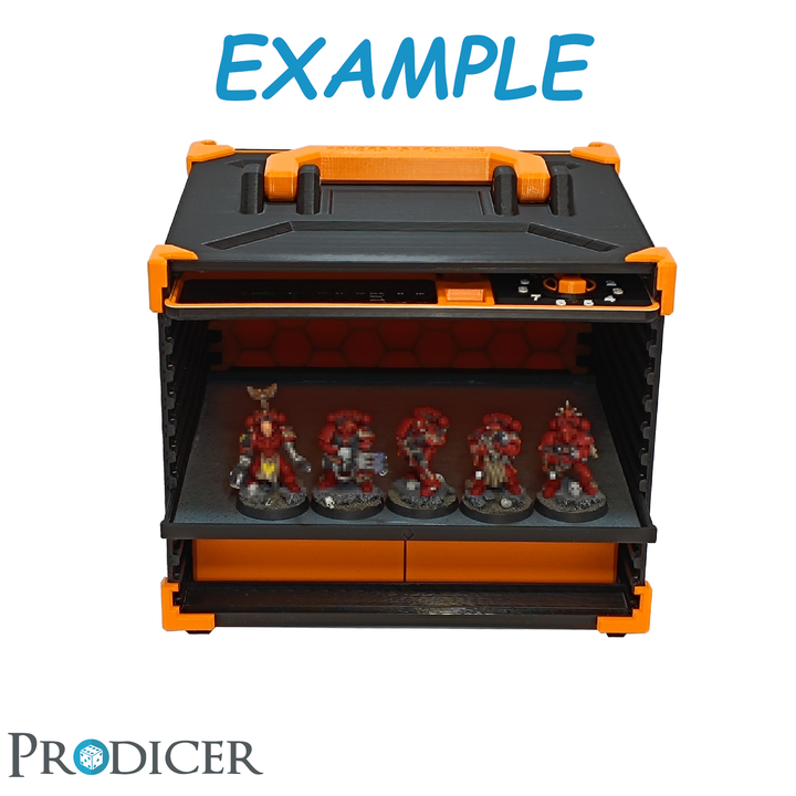 3D Printable K-Team SuperProBox - Miniature Transport Box compatible ...