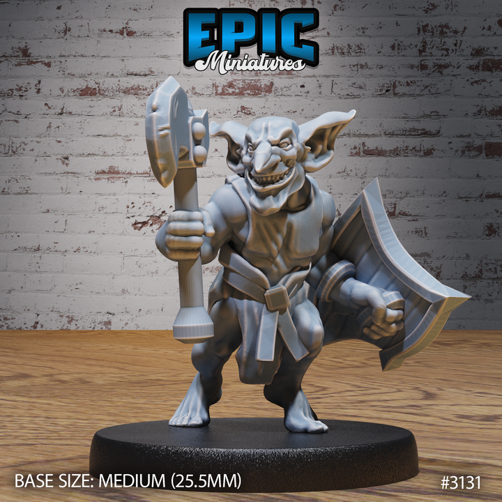 3D Printable Wicked Goblin Tribe Set A / Male Goblinoid / Evil Ogre ...