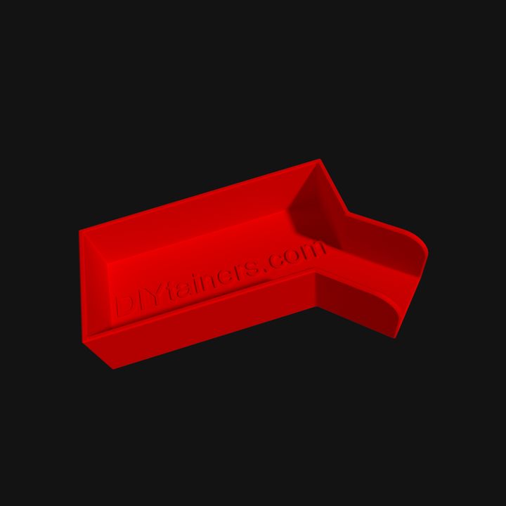 3D Printable Small Parts Funnel Tray by DIYtainers