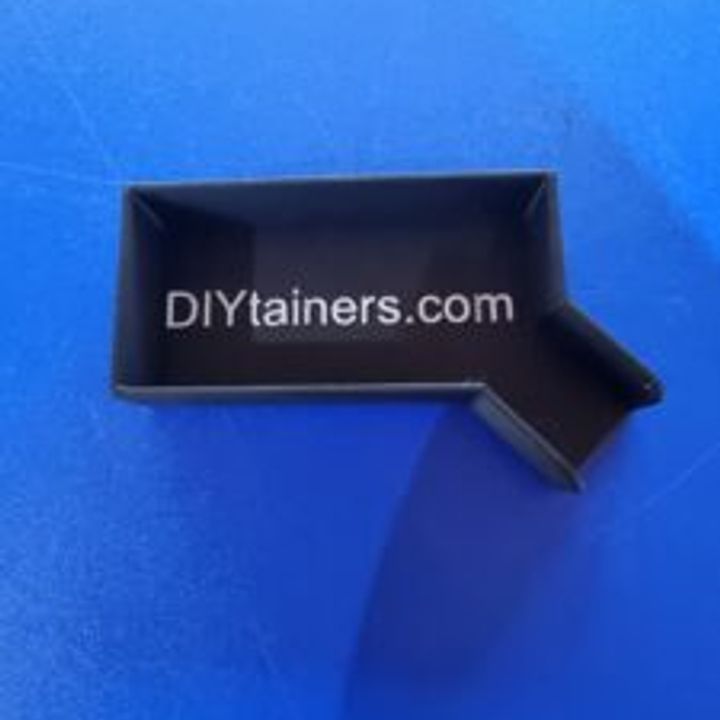 3D Printable Small Parts Funnel Tray by DIYtainers