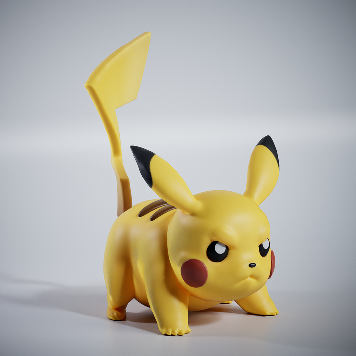 3D Printable Pikachu 1/60 by Art of V