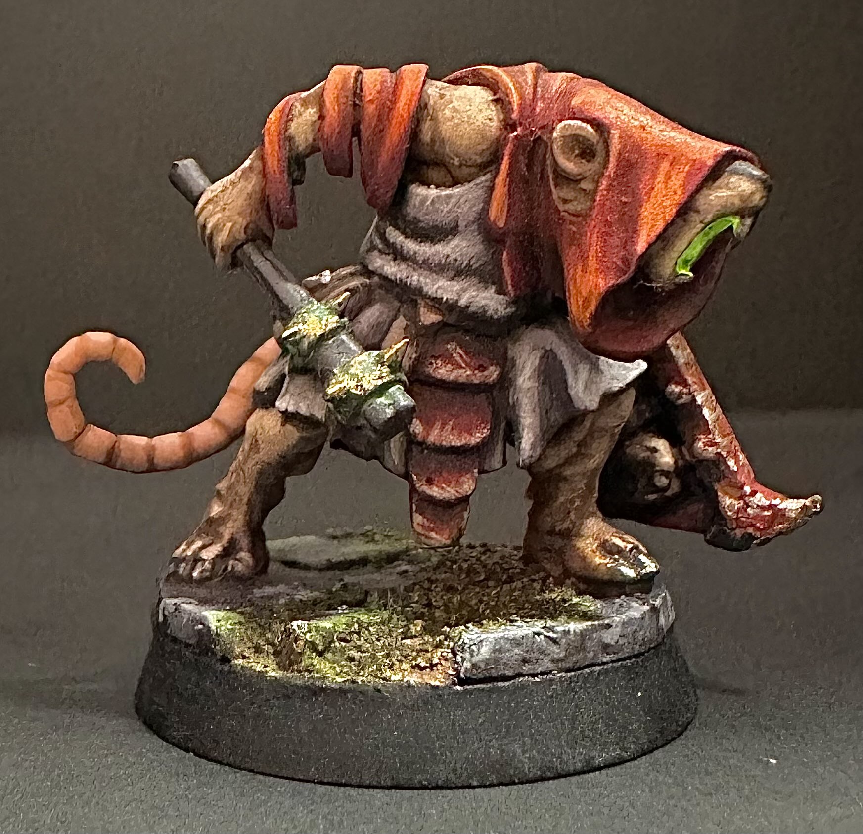 3D Printable Modular Ratfolk Brigand by Manuel Boria