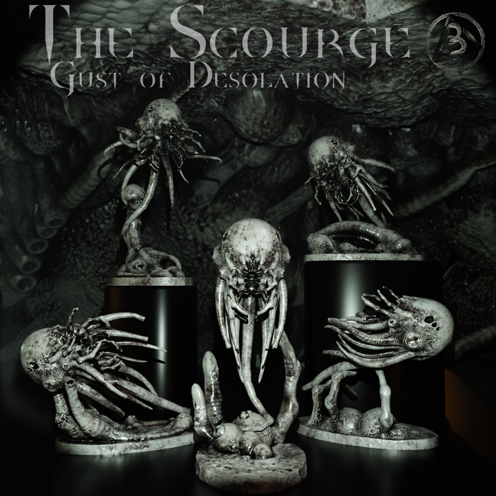 3D Printable TheScourge: Gust of Desolation Bundle by bLUARt