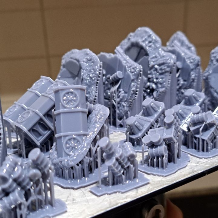 3D Print of Epic-scale Scatter terrain by jasonberrill
