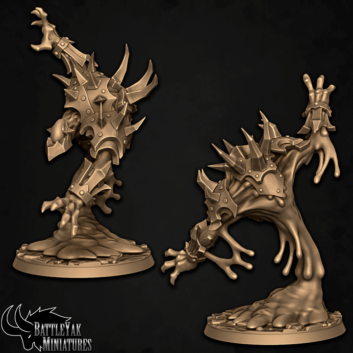 3D Printable Slag Elemental B by Battle Yak Miniatures