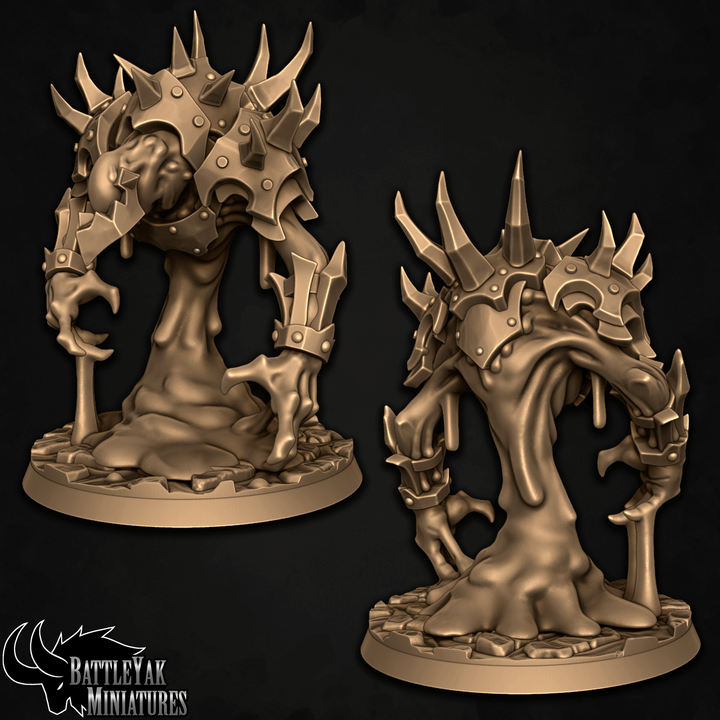 3D Printable Slag Elemental D by Battle Yak Miniatures