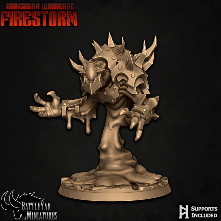 3D Printable Slag Elemental Pack by Battle Yak Miniatures