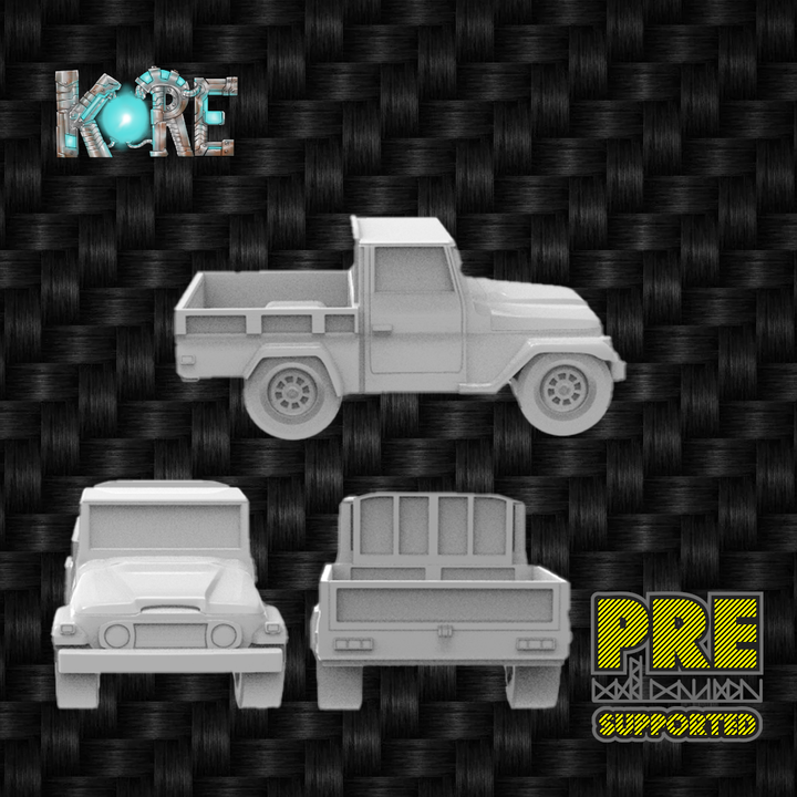 3D Printable Landcruiser by Kore Games