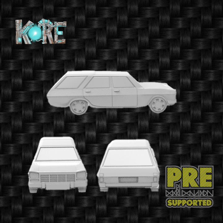 3D Printable Station Wagon by Kore Games