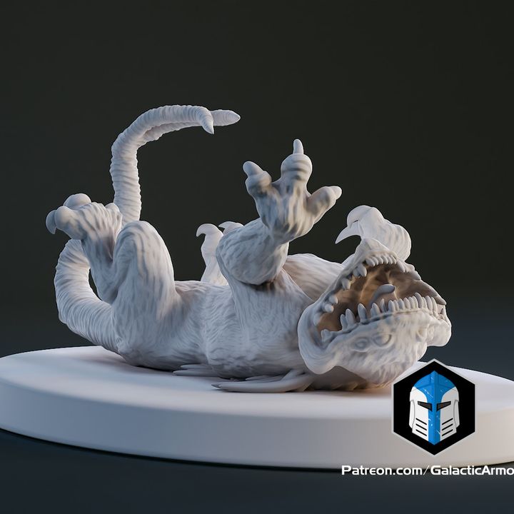 3D Printable 1:48 Scale Nexu Miniatures - 3D Print Files by Galactic Armory