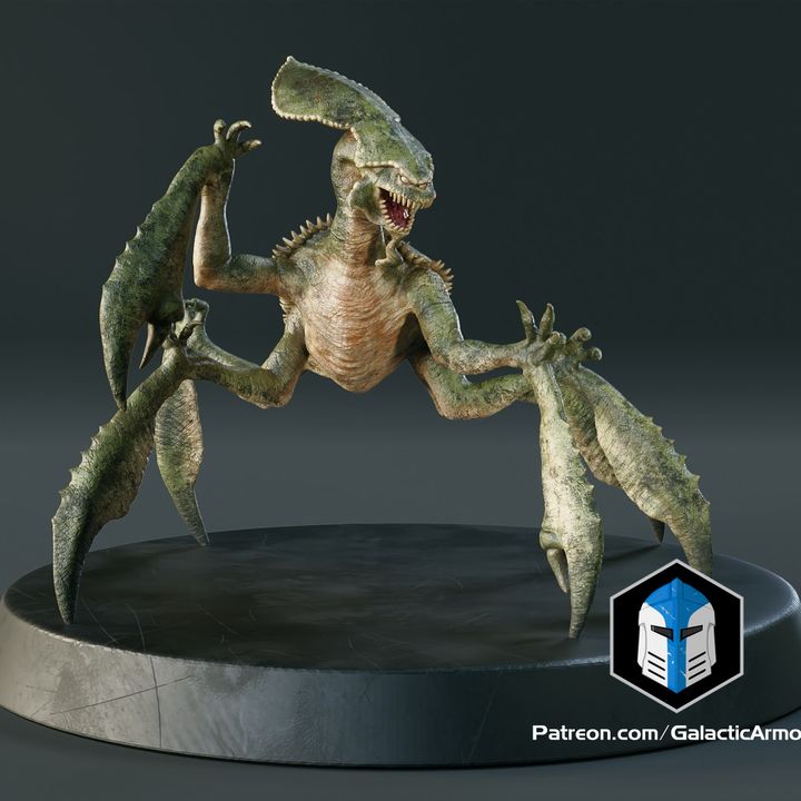 3D Printable 1:48 Scale Acklay Miniatures - 3D Print Files by Galactic ...