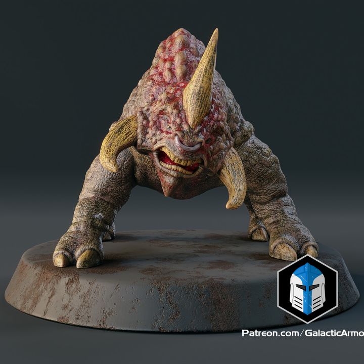 3D Printable 1:48 Scale Reek Miniatures - 3D Print Files by Galactic Armory