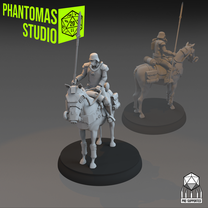 3D Printable Lycan- Cavalry by PHANTOMAS_STUDIO