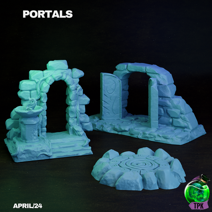 3D Printable Portals by TPK Lab