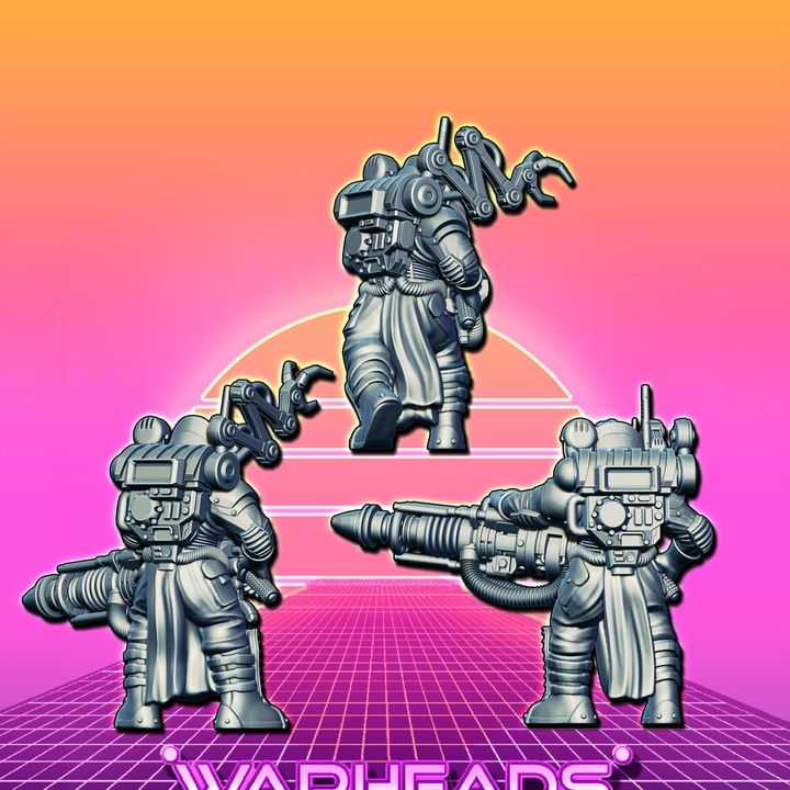 3D Printable Heavy Miners! - Heavy Duty Industrial Beamers! by Orfey