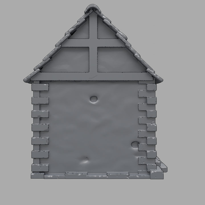 3D Printable OSTERHEIM - 1st Slum Shacks by Catatonic Mushroom Miniatures