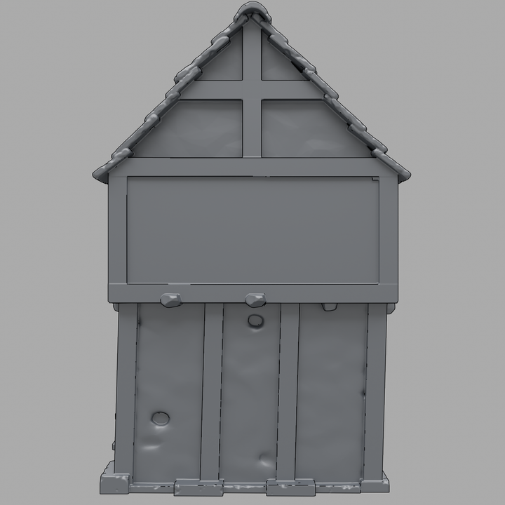 3D Printable OSTERHEIM - 1st Slum Shacks by Catatonic Mushroom Miniatures