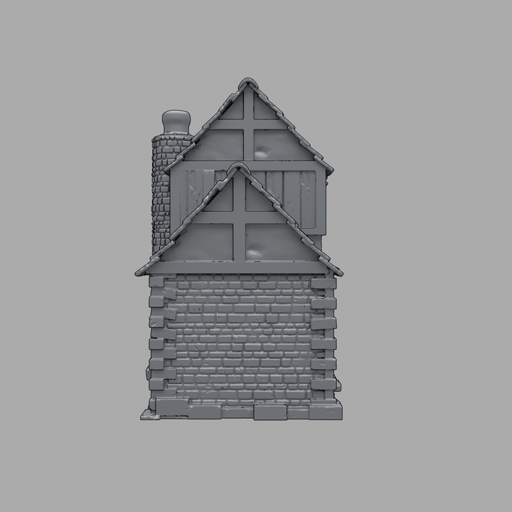 3D Printable OSTERHEIM - 1st Slum Shacks by Catatonic Mushroom Miniatures