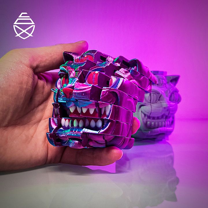 3D Printable PIXEL CAT by PipeCox