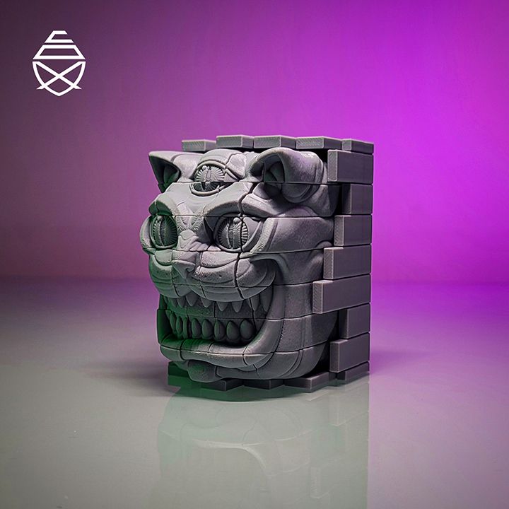 3D Printable PIXEL CAT by PipeCox