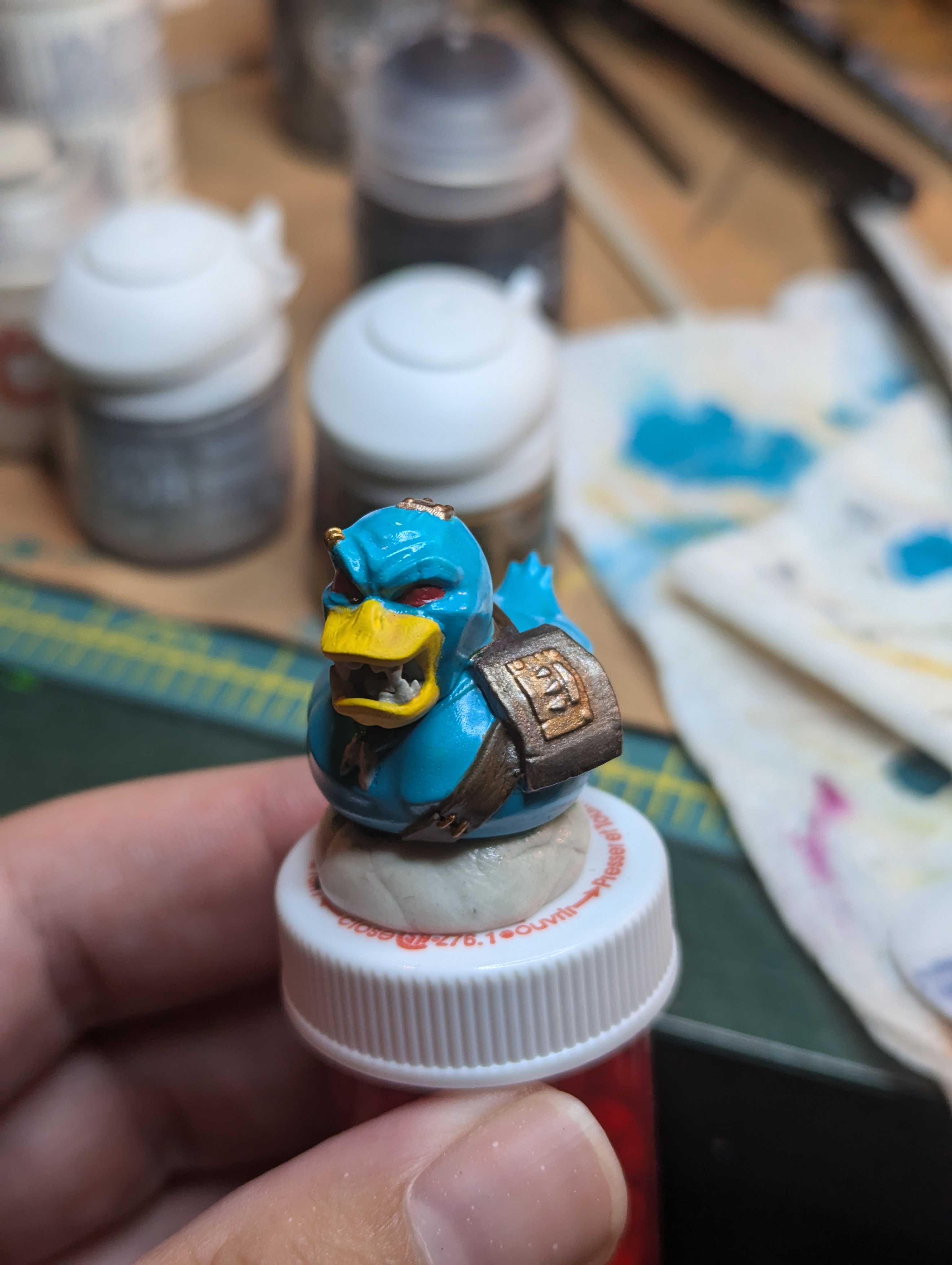 3D Printable Astral Dork Rubber Duck - Space Orc Proxy by Mike "Epic ...